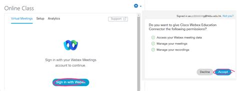 Scheduling Online Classes Via Webex On Moodle Self Help Guide For