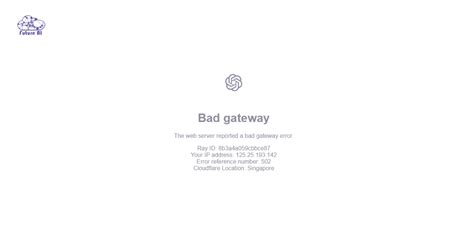 Chatgpt Bad Gateway Error Today Heres How To Fix It