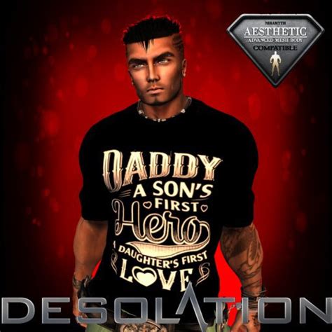 Second Life Marketplace Daddy Hero Top Aesthetic