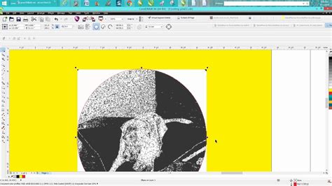 Corel Draw Tips And Tricks Remove White Back Ground Youtube
