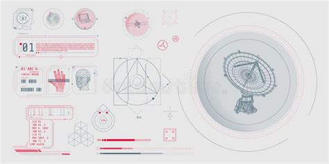 Design Elements For Infographic Of Data Communication Stock Vector Illustration Of Technology