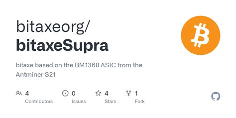 Github Bitaxeorg Bitaxesupra Bitaxe Based On The Bm1368 Asic From The Antminer S21