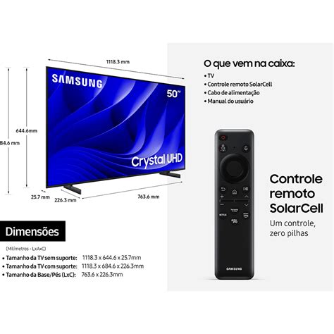 Smart Tv 50 Samsung Crystal Uhd 4k Du8000