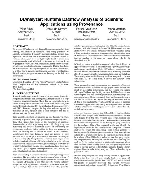 pdf dfanalyzer runtime dataflow analysis of scientific applications