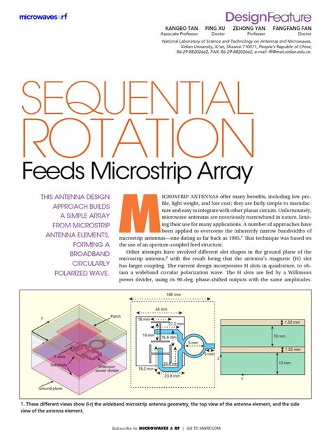 Sequential Rotation Pdf Antenna Radio Polarization Waves