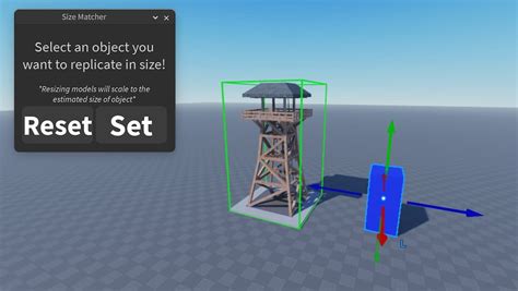 size matcher quickly match the size of objects with this plugin