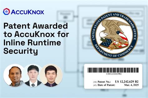 Accuknox Awarded Patent For Runtime Security Of Kernel Events Gcs Network