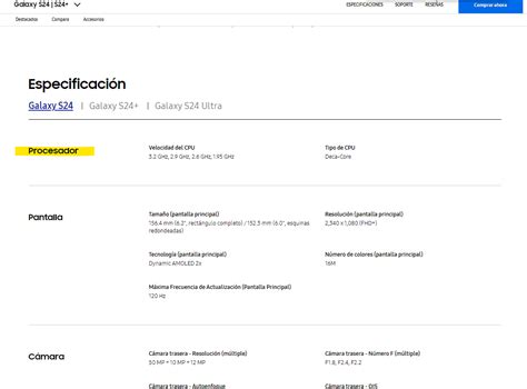 The Samsung Mexico Website Does Not Specify What Type Of Chipset The