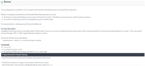 Solved Braces You Are Designing A Compiler For A C Program