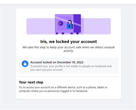 Got Locked Out Even Though Im Using The Device I Usually Use Photo