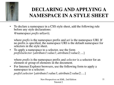 Ppt Working With Namespaces Powerpoint Presentation Free Download