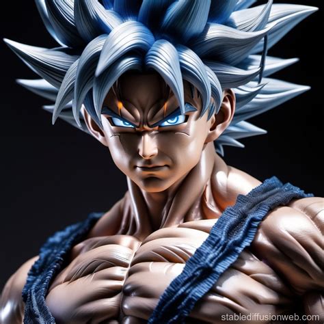 Photo-Realistic Goku Ultra Instinct Image | Stable Diffusion Online