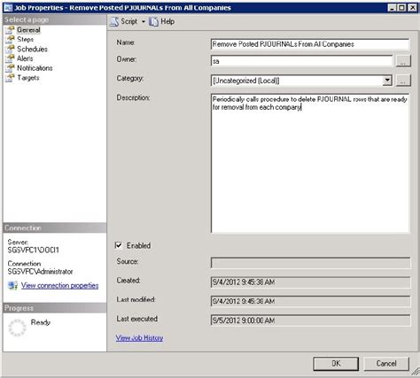 Sql Server Agent En Ms Dynamics Gp