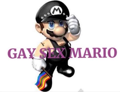 can anyone identify the flag he s holding ignore the gay sex mario r