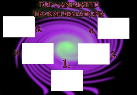 Top 5 Animated Transformation Meme By Toongrowner On Deviantart