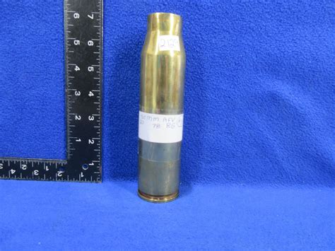 30mm Brass Shell Casing Marked 30mm Afv 78 Rg 127
