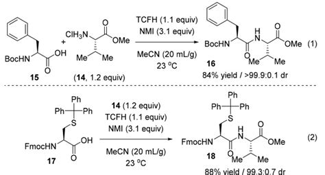 The Golden Combination Of Efficient Acid Amine Condensation Tcfh Nmi