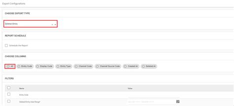 Export Report Deleted Entity Unicommerce Support Portal