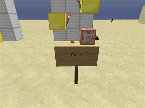 Redstone Signal Up Down Easy Compact Minecraft Map