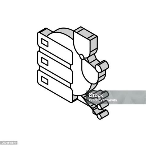 서버 기술 수리 아이소 메트릭 아이콘 벡터 일러스트 레이 션 0명에 대한 스톡 벡터 아트 및 기타 이미지 0명 등측투영법 로봇 Istock