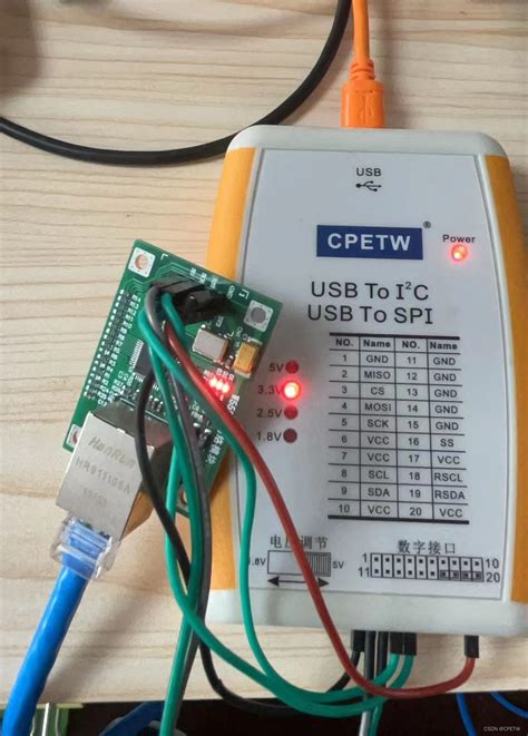 同旺科技 USB TO SPI / I2C --- 调试W5500_读写网关地址_cpetw usb to spi-CSDN博客