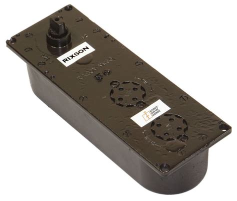 Rixson 30 Heavy Duty Center Hung Floor Closer With Rectangle Spindle