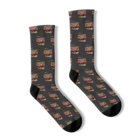 Vintage Retro Lightning Mcqueen Socks Disney Cars Disney Birthday Sold By Johnna Plum Moaning