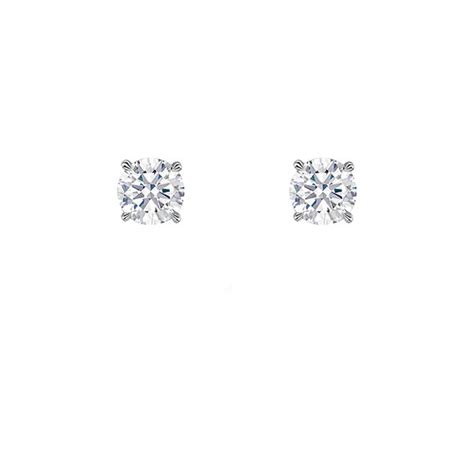 Brilliant Lab Grown Diamond Earrings Antwerp Diamond Company
