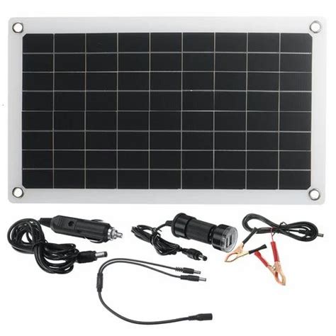 Hotbest Solar Car Battery Charger Kit12 V 10 47 Off
