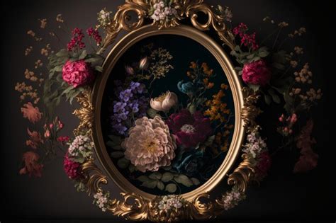 Premium Photo Digital Backdrop In Rich Colours Full Gold Generative Ai