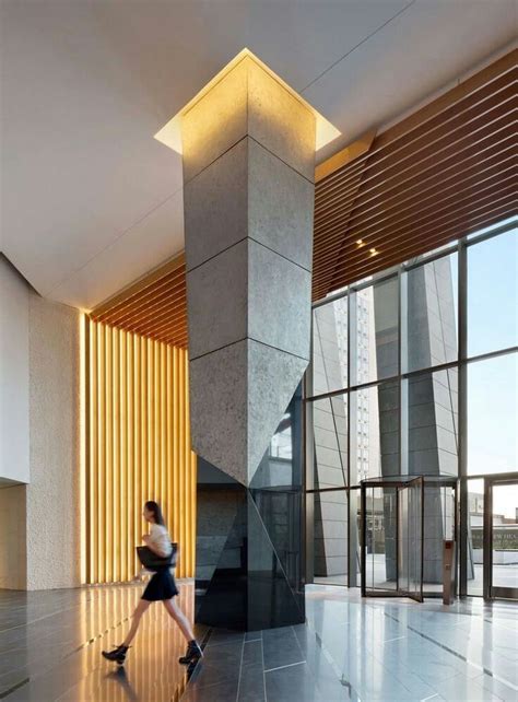 Pin By Z On 快速收藏 Cladding Design Interior Columns Column Design