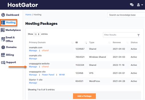 HostGator Website Builder Getting Started