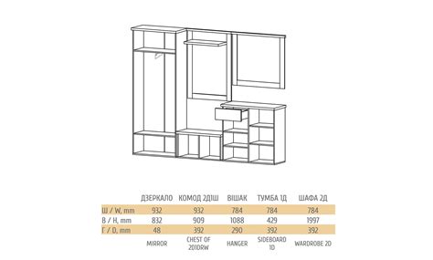 Шафа в прихожу Лора шафа 2д андерсон пайн артісан⚡ Купуй за акційною ціною Безкоштовна доставка
