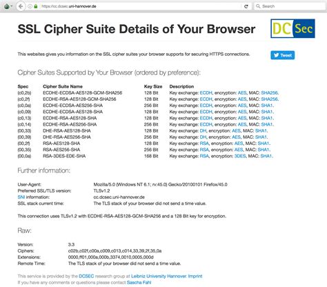 Tor Browser Cipher Suites Need An Update Imho Rtor