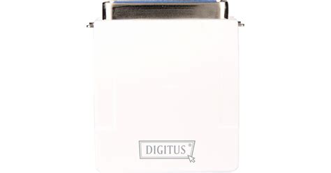 Digitus Fast Ethernet Print Server Dn 13001 1 Printserver Weiß