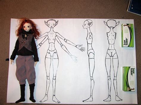 Ball Jointed Doll Blueprint