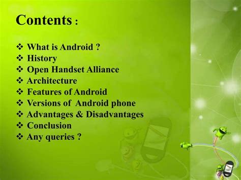 Android Technology Ppt