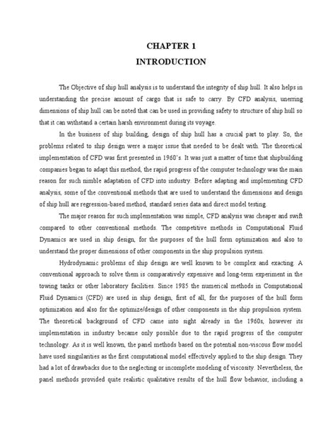 Cfd Analysis Of Ship Hull Pdf Computer Aided Design Computational Fluid Dynamics