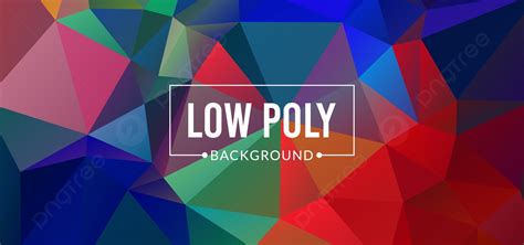 낮은 폴리 빨간색 파란색 녹색 추상적 인 기하학적 구겨진 모습 삼각형 스타일 벡터 일러스트 그래픽 디자인 배경 템플릿 폴리 낮은 폴리 배경 효과 배경 일러스트 및 사진