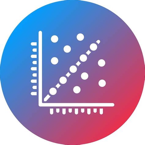 Premium Vector Regression Analysis Icon Vector Image Can Be Used For