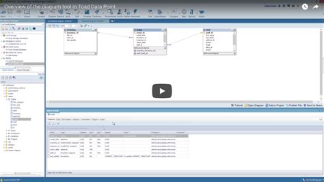 Toad Data Point Database Diagrammer Overview