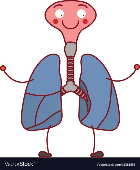Respiratory System Cartoon