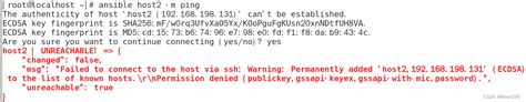 Ansible 配置与连通性测试利用ansible Playbook进行ping测试 Csdn博客 Ansible 配置与连通性测试利用ansible Playbook进行ping测试 Csdn博客