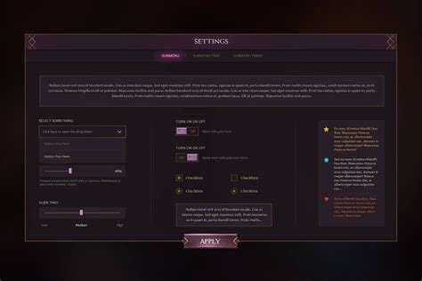 RPG And MMO UI X CraftPix Net RPG And MMO UI X CraftPix Net