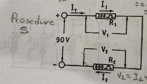 Solved If Both Resistors In The Circuit Of Procedure Chegg Com