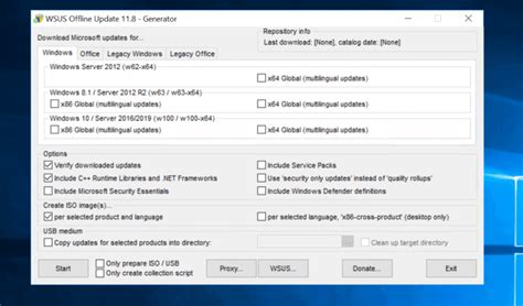 WSUS Offline Update Install Microsoft Updates To Offline Computers