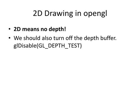 opengl program ppt download