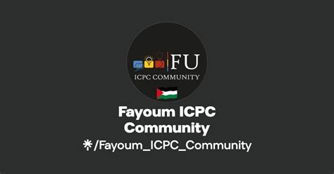 Fayoum Icpc Community Facebook Linktree