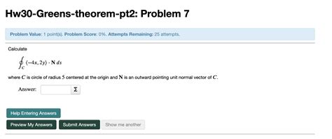 Solved Calculate ∮c −4x2y ⋅nds Where C Is Circle Of Radius