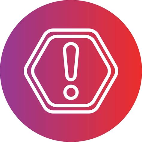 Premium Vector Vector Design Warning Icon Style